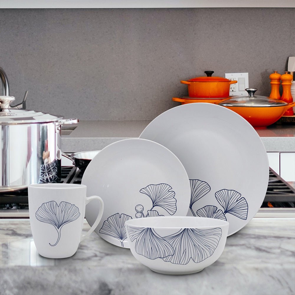 Vajilla 16 piezas Mica - Chefmaker.com.mx